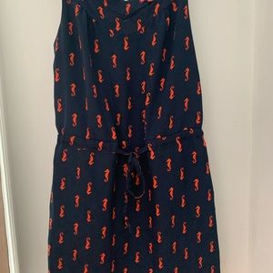Dresses | Navy Nautical Sea Horse Sundress | Poshmark